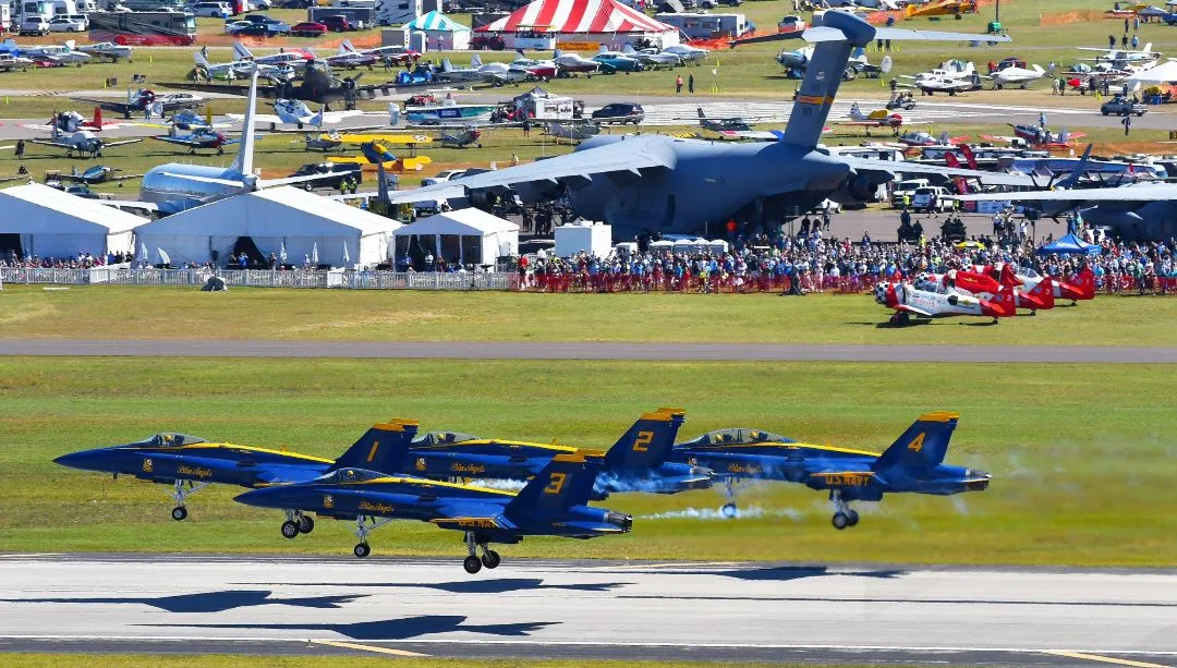 50 Anos no Céu da Flórida: SUN 'n FUN Aerospace Expo! | Revista ...